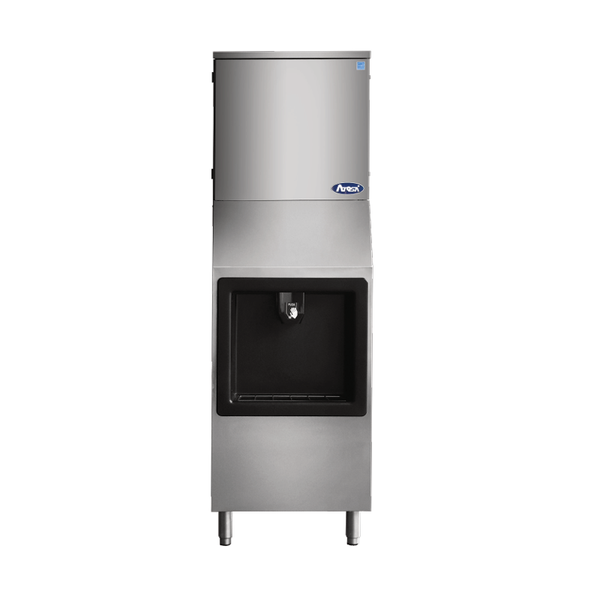 Atosa HD350-AP-161 Hotel Ice Machine & Dispenser Full Cube Ice 23"W X ...